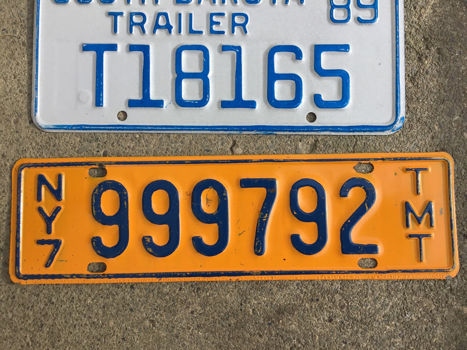 Choice: Vintage Truck License Plates, Vintage New York License Plate ...