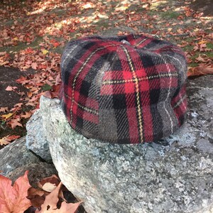 Vintage Mens Wool Hunting Hat With ‘elmer Fudd’ Flaps-gray Plaid - Etsy