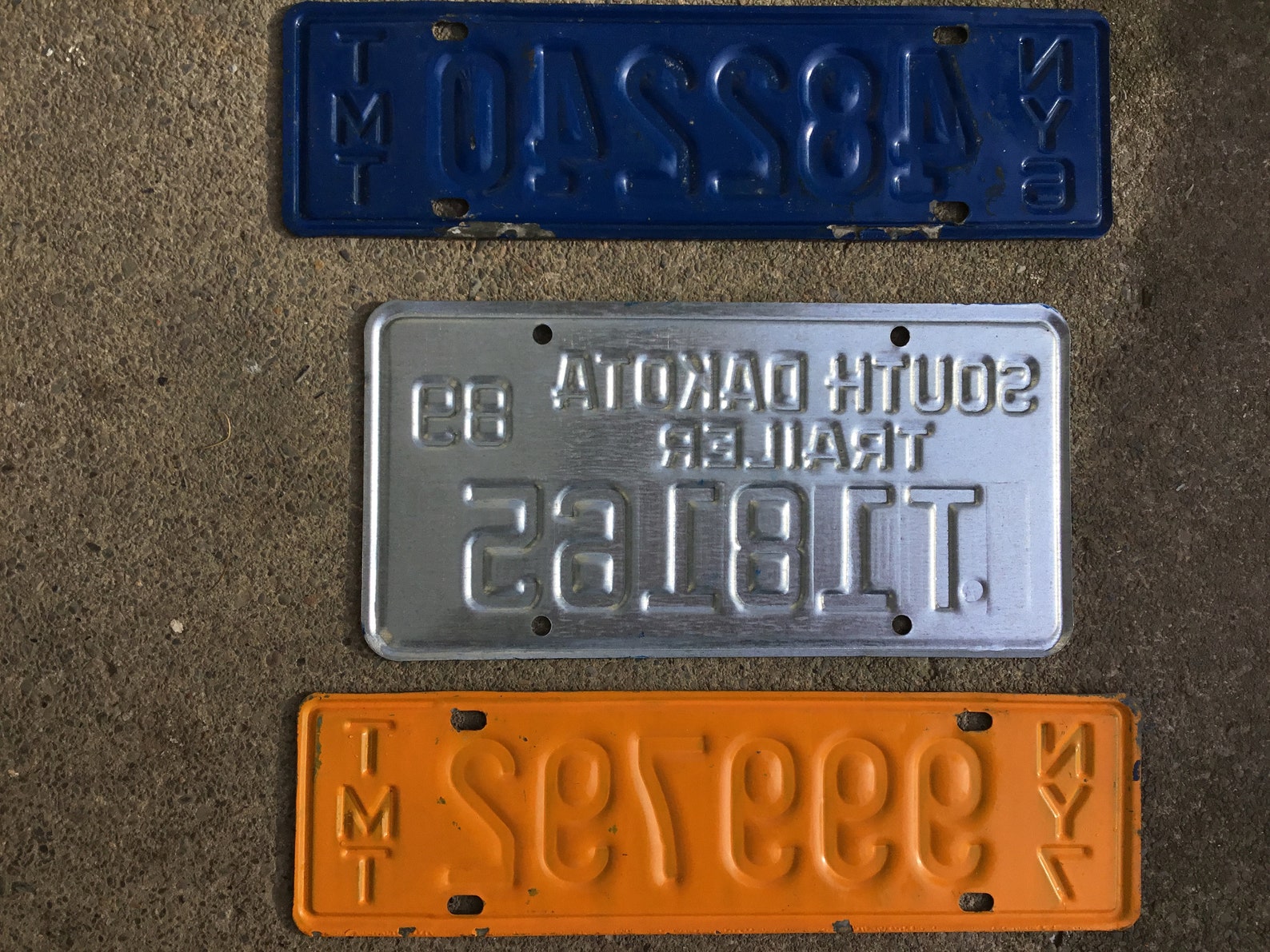 Choice: Vintage Truck License Plates, Vintage New York License Plate ...