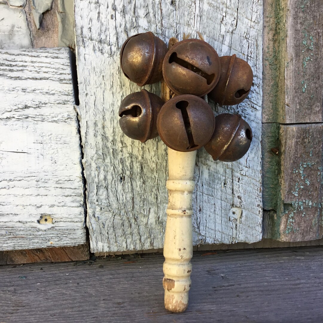 Vintage/antique Hand Held Carriage Sleigh/jingle Bells - Etsy