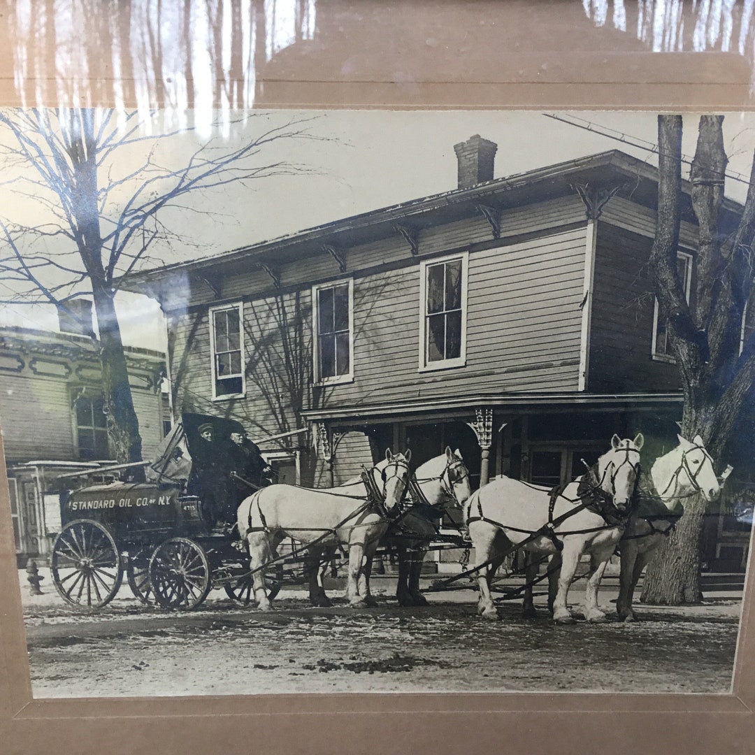 Antique, Historical, Photo of the Standard Oil Co of NY, Being ...