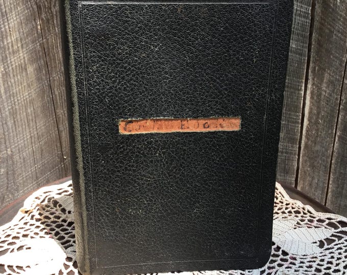 Antique, Handwritten Recipe Book, Antique Cookbook, Vintage Cookbook ...