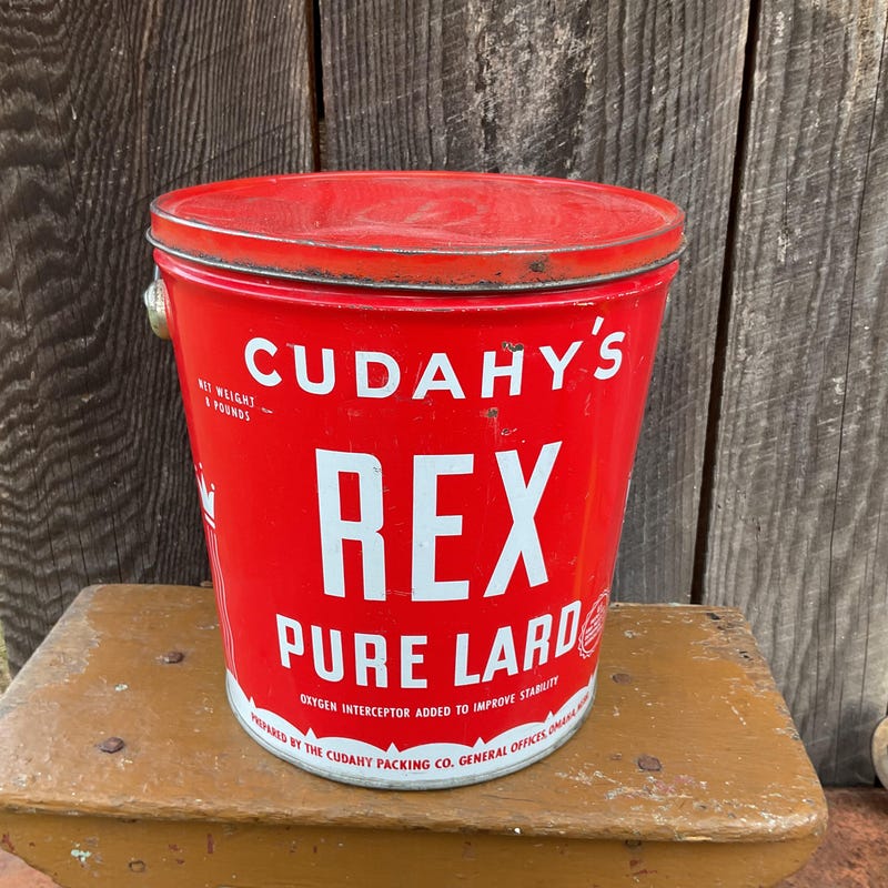 Large Vintage Christmas Tin - Etsy