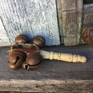 Vintage/antique Hand Held Carriage Sleigh/jingle Bells - Etsy