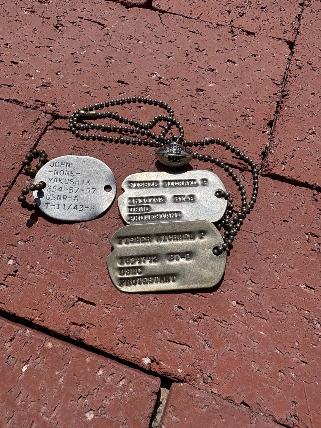 Lot of WWII USN and Vietnam War USMC Dog Tags - Etsy