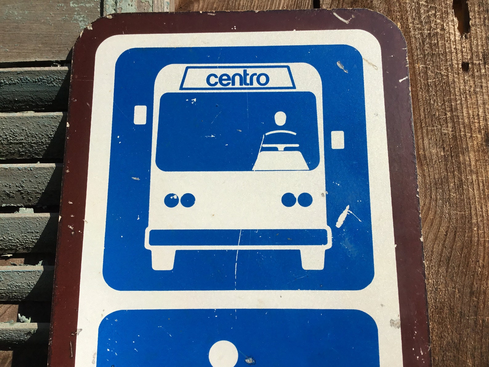 Heavy Metal Centro Bus Stop Sign Bus Sign Metal Sign - Etsy