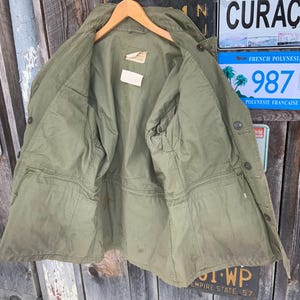 M-1950 Med Field Jacket Korean War Era Jacket Modified With Elbow and ...