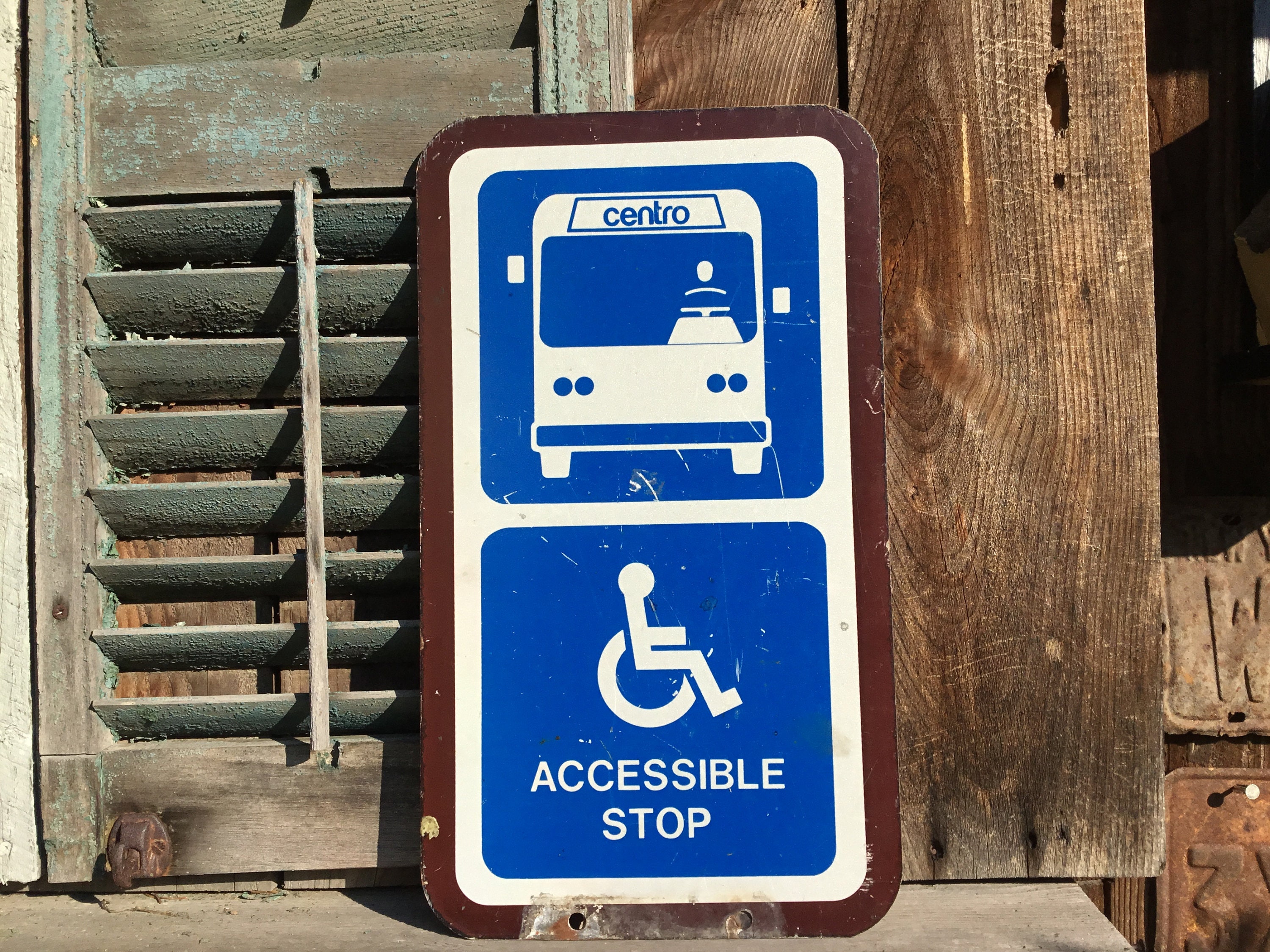 Heavy Metal Centro Bus Stop Sign Bus Sign Metal Sign - Etsy