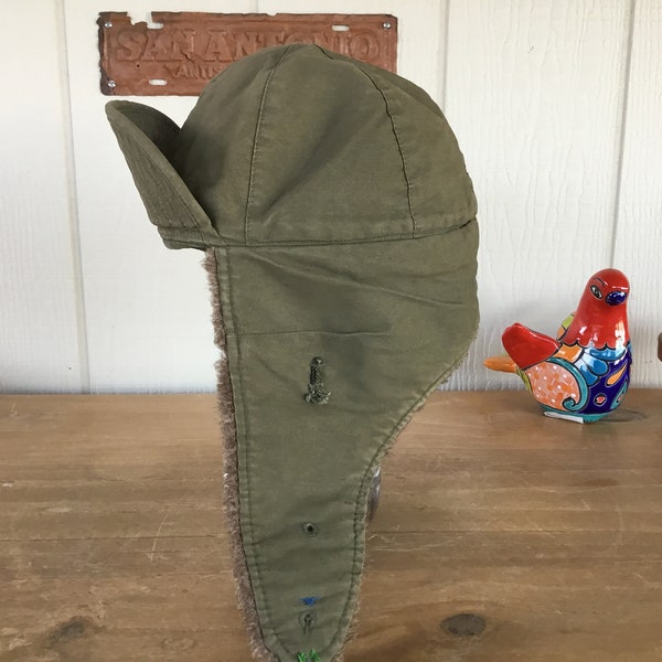 Military Cap With Ear Flaps - Etsy