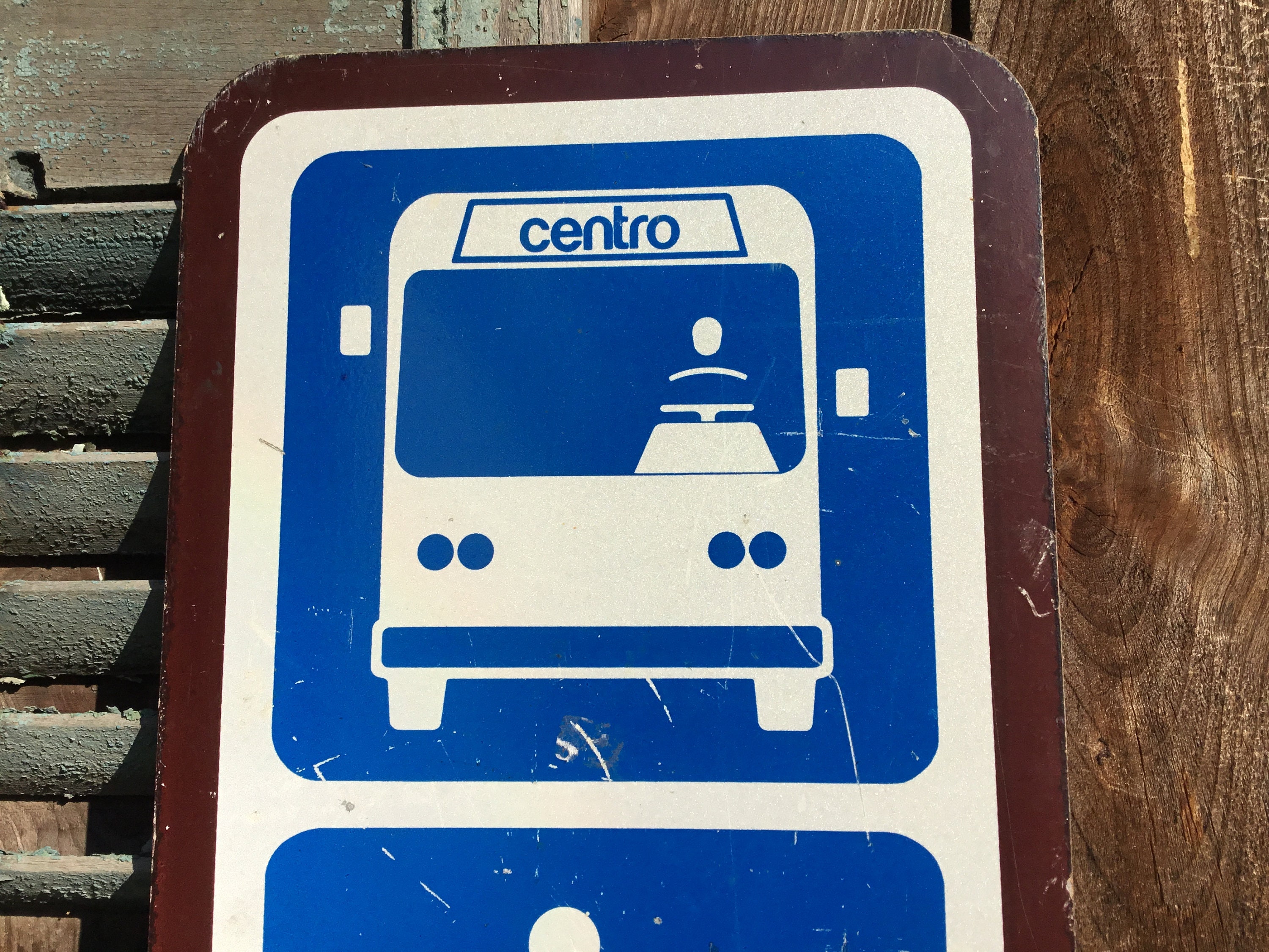 Heavy Metal Centro Bus Stop Sign Bus Sign Metal Sign - Etsy