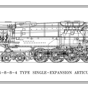 Big Boy Train Coloring Pages