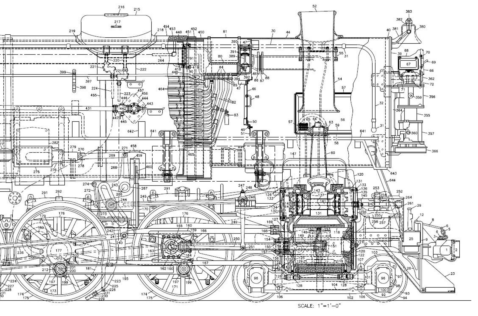 Union Pacific "9000" 4-12-2 Type 3-cylinder Steam Locomotive Chart - Etsy