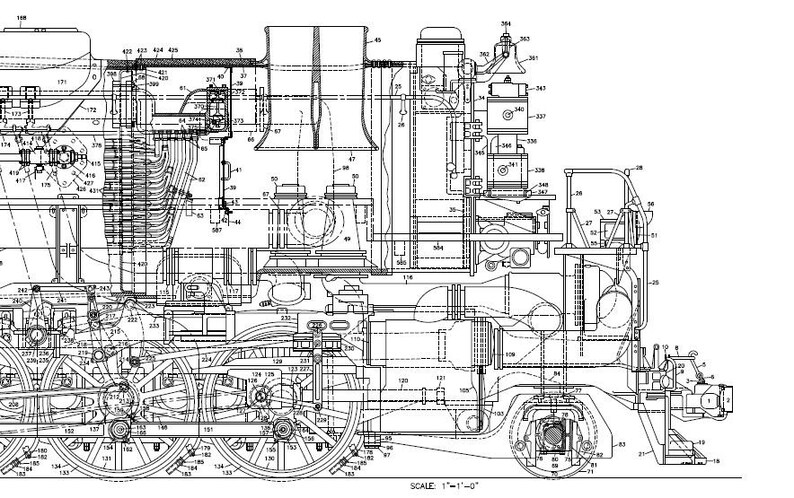 Chesapeake & Ohio "allegheny" 2-6-6-6 Steam Locomotive Chart - Etsy