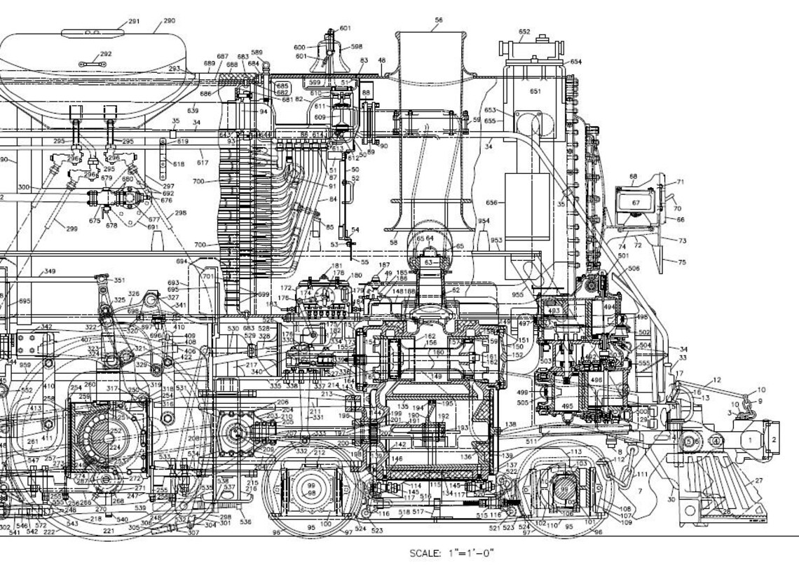 New York Central Mohawk 3001 4-8-2 Steam | Etsy