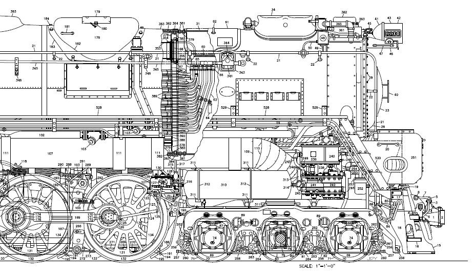 Pennsylvania Railroad "class S2" 6-8-6 Type Experimental Steam Turbine ...