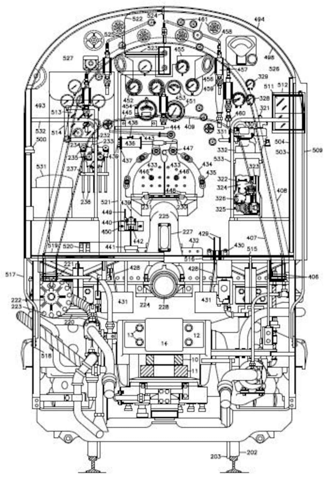 Pennsylvania Railroad class S2 6-8-6 Type Experimental Steam Turbine ...