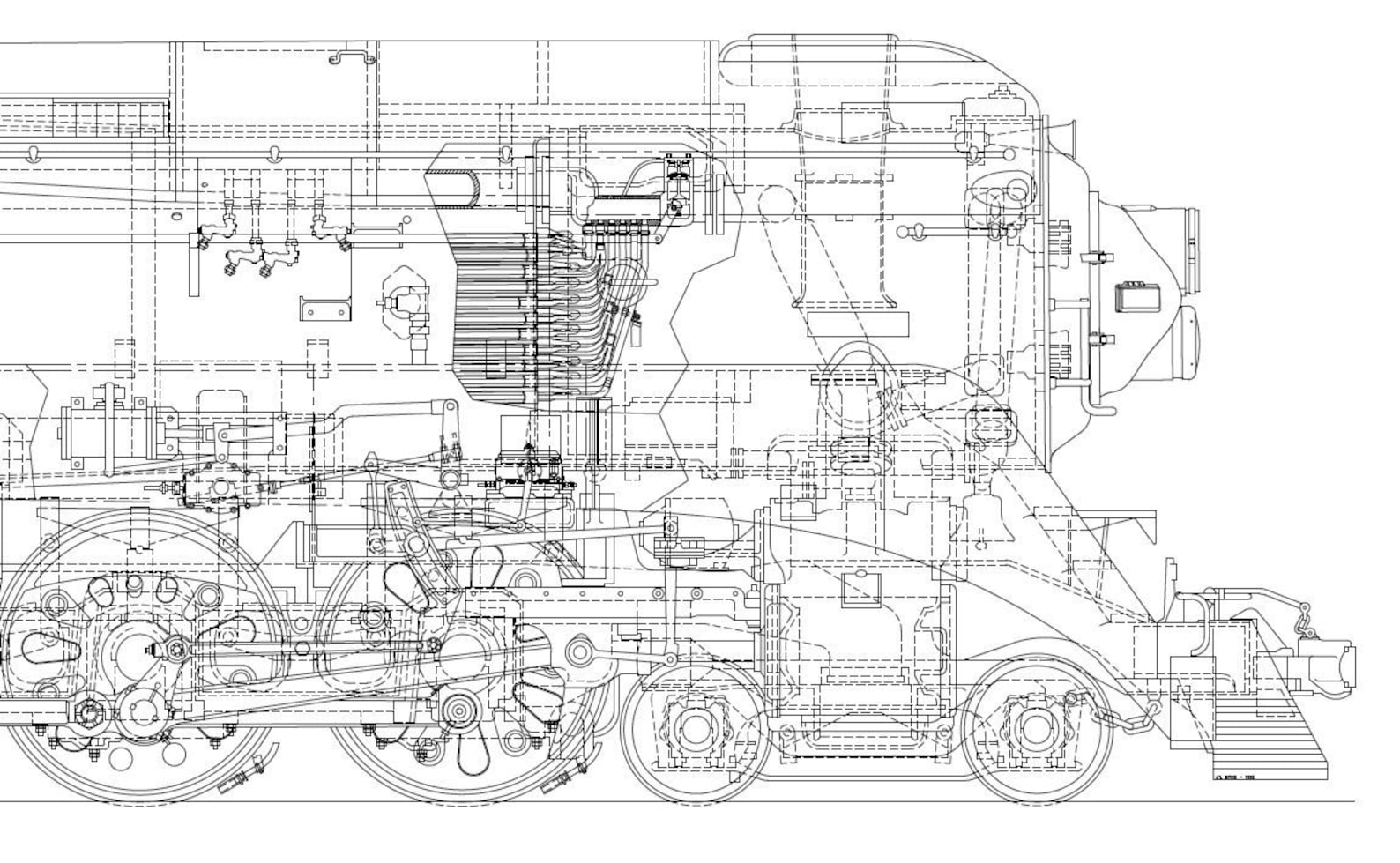 Southern Pacific "daylight Express #4449" Class GS-4 4-8-4 Steam ...