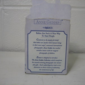 Anne Geddes collection baby figurine by Enesco 1998 | Etsy