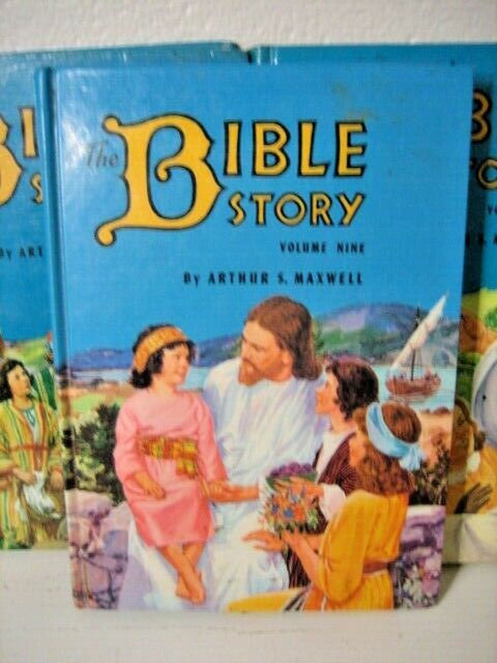 The Bible Story Arthur Maxwell 4 Hardback Volumes 78910 - Etsy