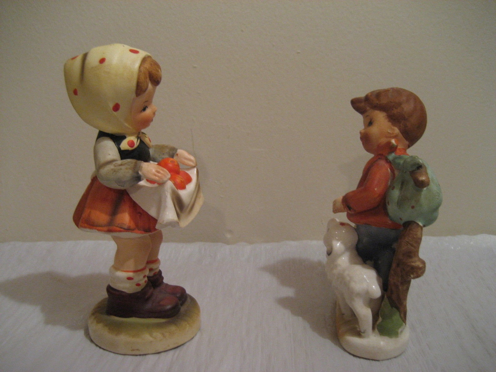 ENESCO Vintage Boy and Girl Figurines | Etsy