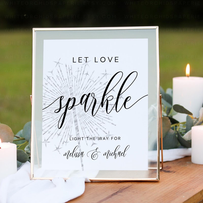 Sparkler Sign - Etsy