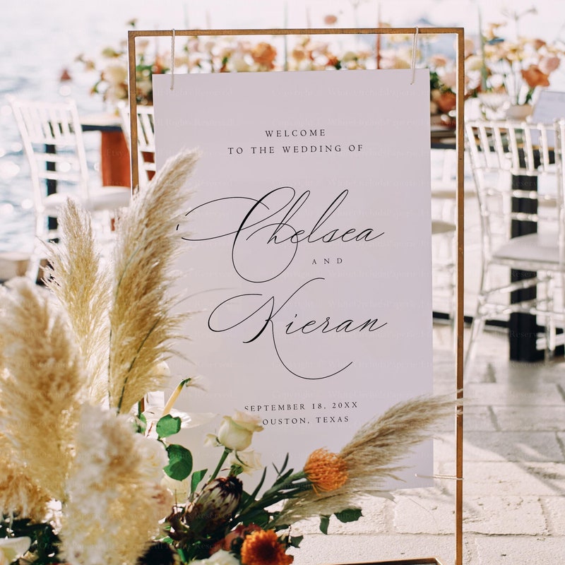 Welcome Sign Wedding - Etsy