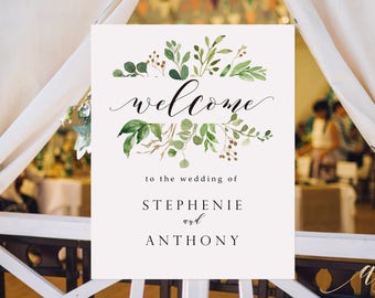 Elegant wedding sign | Etsy