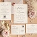 Script Wedding Invitation, Wedding Invitation Template, Wedding ...