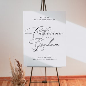 Welcome Wedding Sign Script Welcome Sign Welcome Sign - Etsy