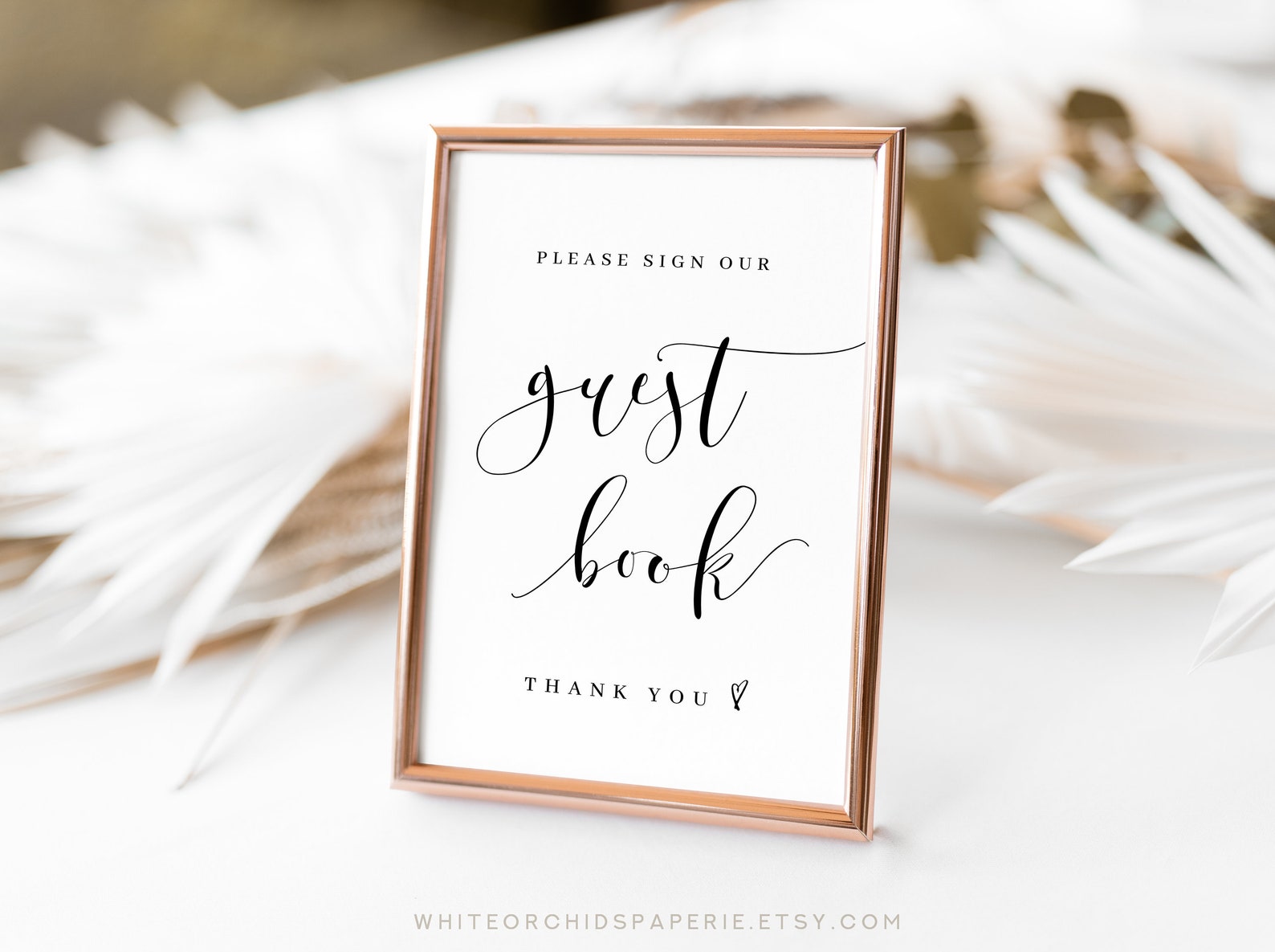 Guest Book Sign Please Sign Our Guest Book Guest Book Sign | Etsy