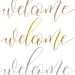 Script Welcome Sign, Wedding Welcome Sign, Welcome Sign Wedding ...