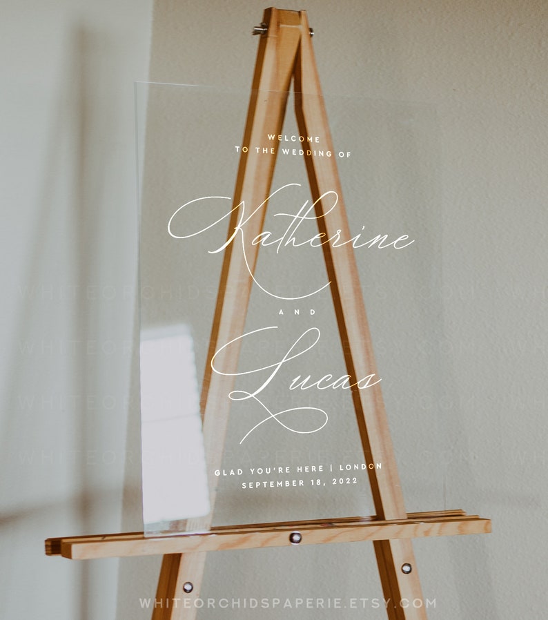 Welcome Wedding Sign Script Welcome Sign Welcome Sign - Etsy