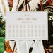 Gold Wedding Seating Chart Classic Seating Chart Seating - Etsy