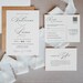Script Wedding Invitation Wedding Invitation Template - Etsy