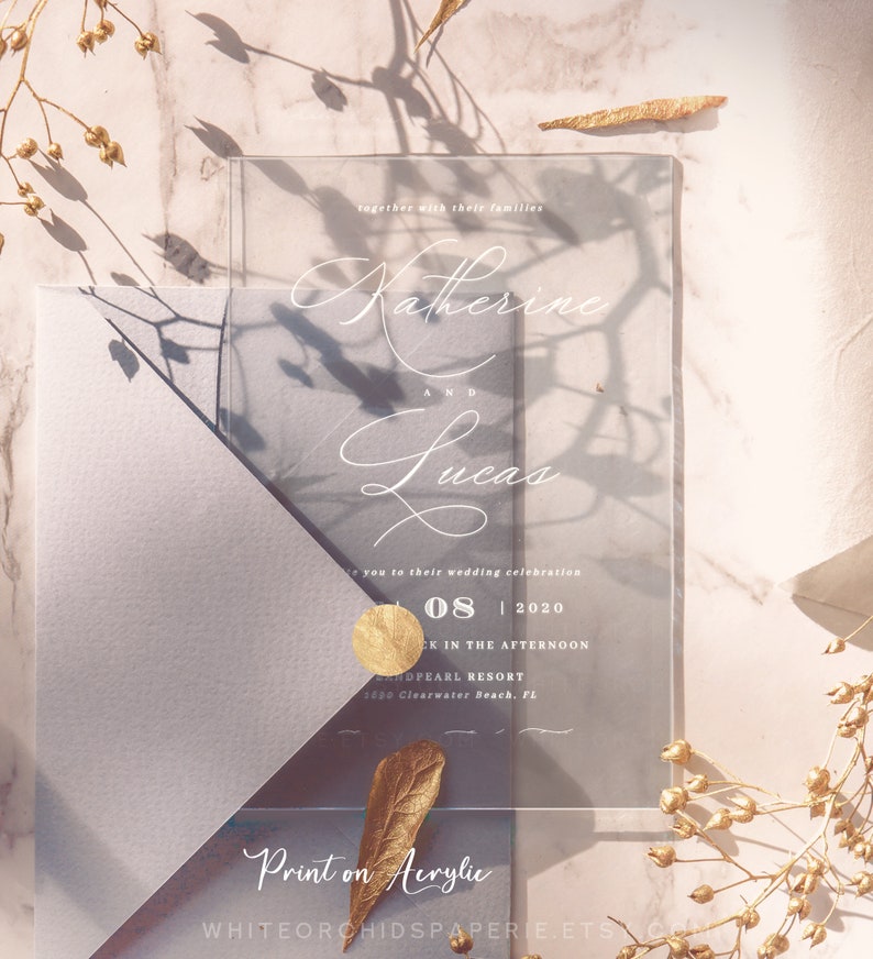 Script Wedding Invitation Wedding Invitation Template | Etsy