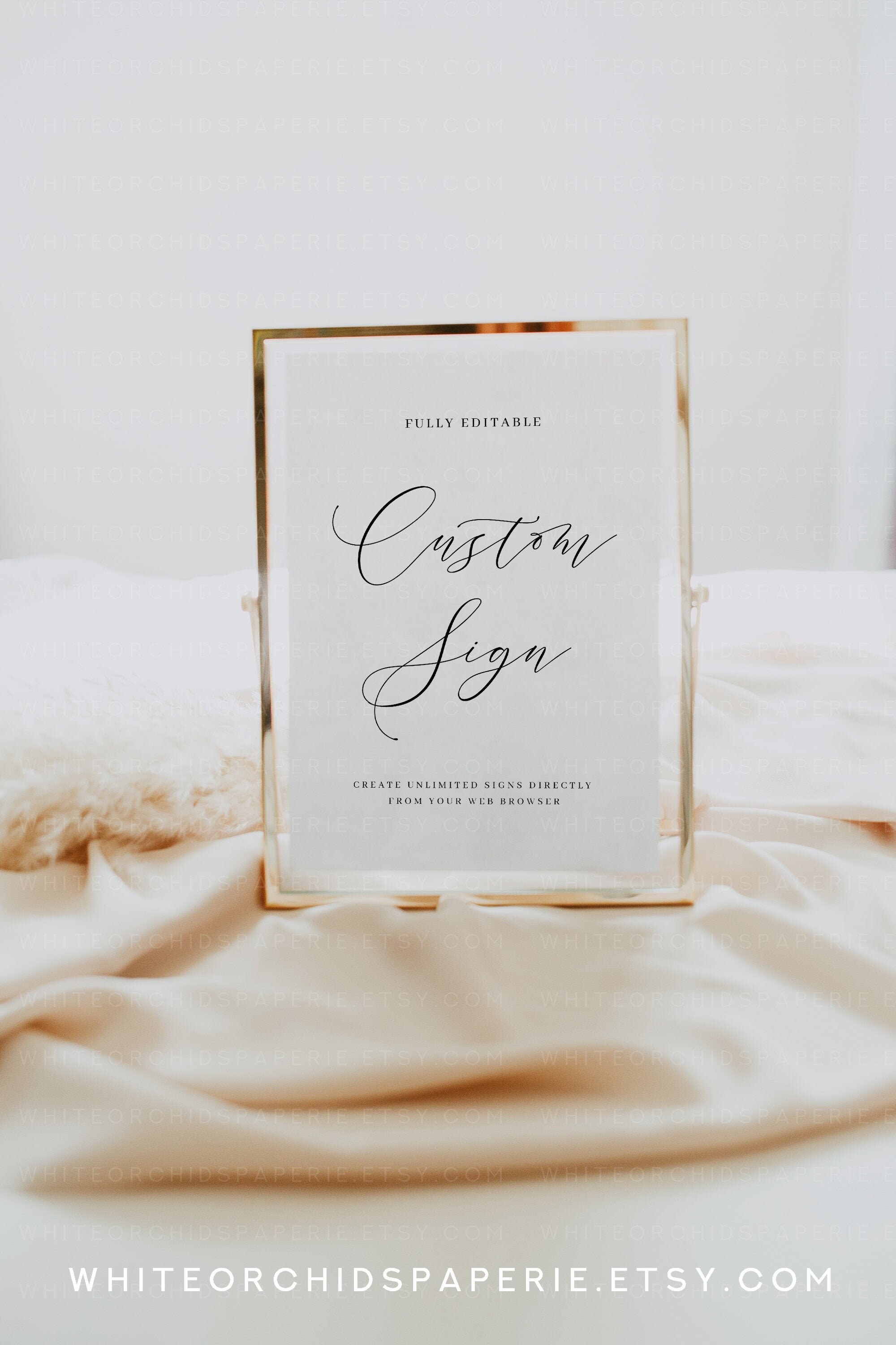 Wedding Sign Template, Wedding Sign Printable, Custom Wedding Sign ...