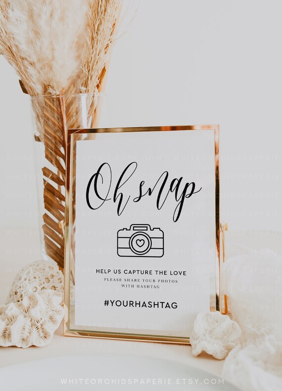Oh Snap Sign Oh Snap Wedding Sign Oh Snap Wedding Sign - Etsy