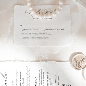 Script Wedding Invitation Wedding Invitation Template - Etsy