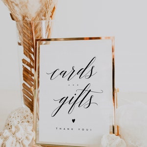 Cards and Gifts Sign for Wedding Wedding Cards and Gift Sign - Etsy