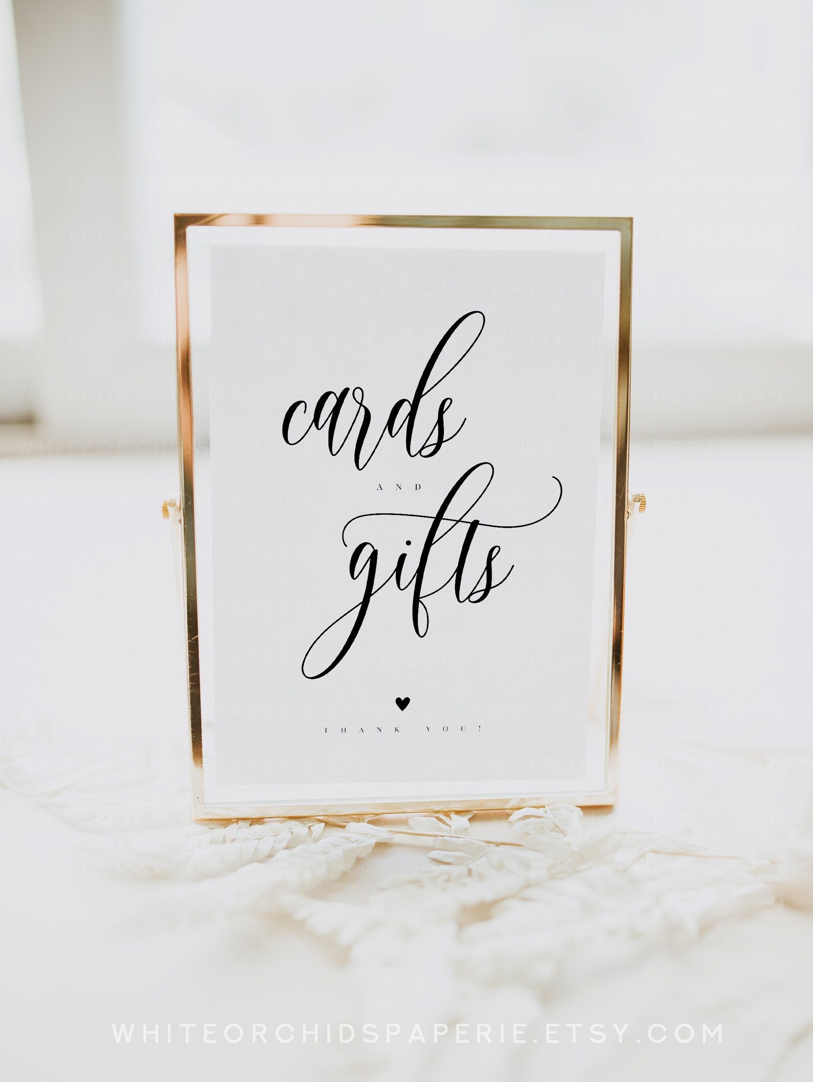 Calligraphy Cards and Gifts Sign Wedding Cards and Gift Sign - Etsy