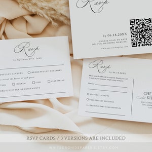 Script Wedding Invitation, Wedding Invitation Template, Wedding ...