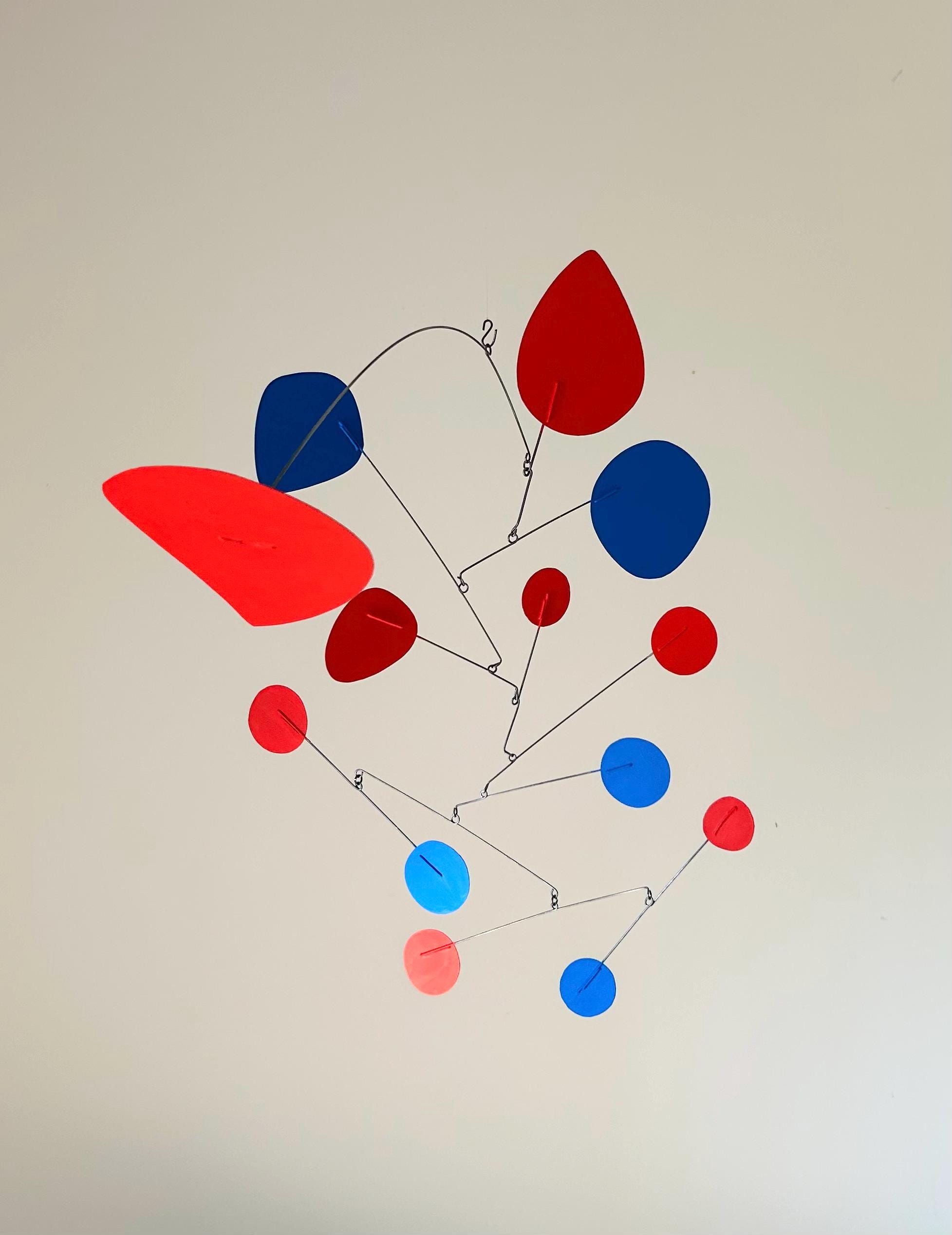 28 Inch Metal Kinetic Mobile Sculpture Designed and Created by J.E. - Etsy