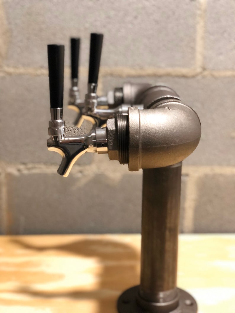 Triple Tap Beer Tower | Etsy