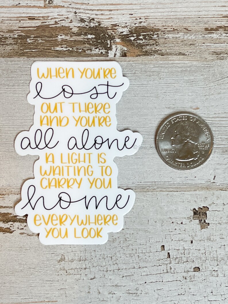 STICKER Everywhere You Look Full House Theme Song Yellow Vinyl - Etsy