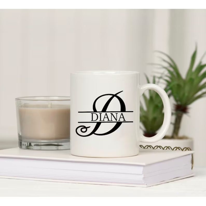 Split Monogram Alphabet SVG, DXF, PNG, Split Monogram Frame Alphabet ...