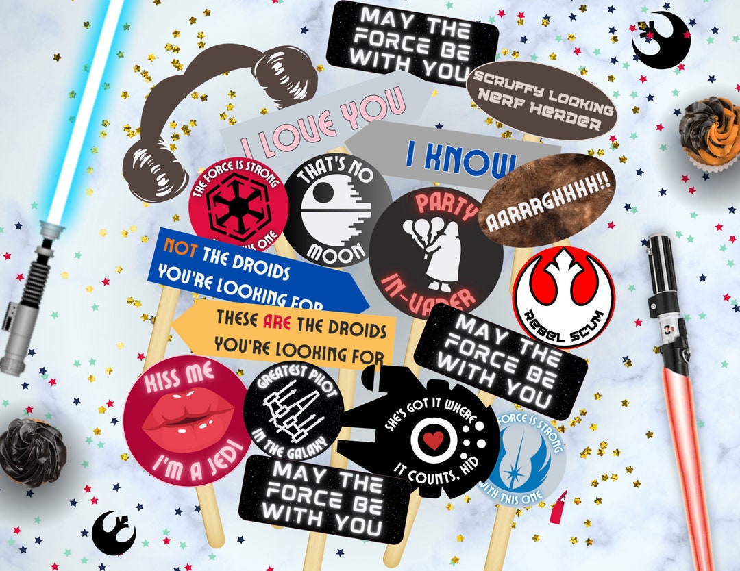Star Wars Inspired - Star Wars Birthday Party Decor - Jedi Party ...