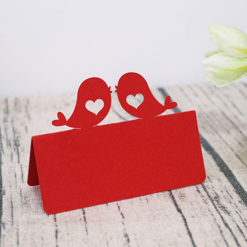 Bird Place Card - Etsy