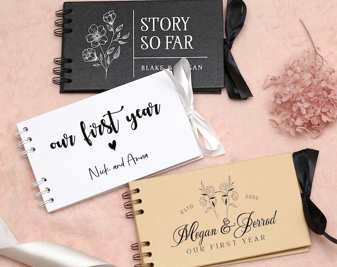 Our First Year Photo Album - Etsy Canada