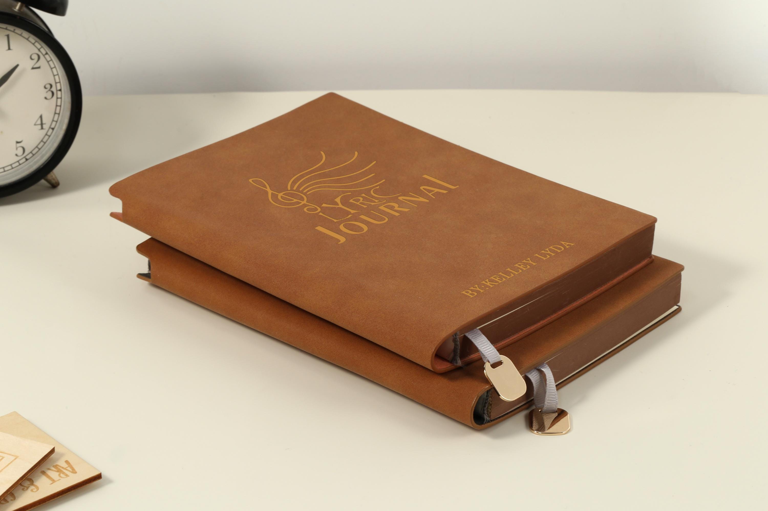 Personalized Lyric Journal, Custom Music Notebook, Lyrical Writer Gift ...