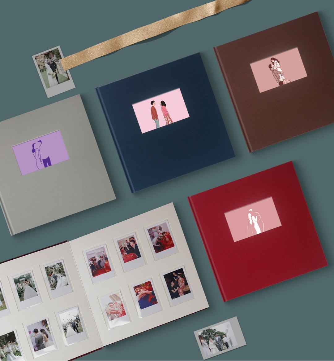 120 Photos Instax Mini Photo Album, 11 Inches Instax Mini Photo Memory ...